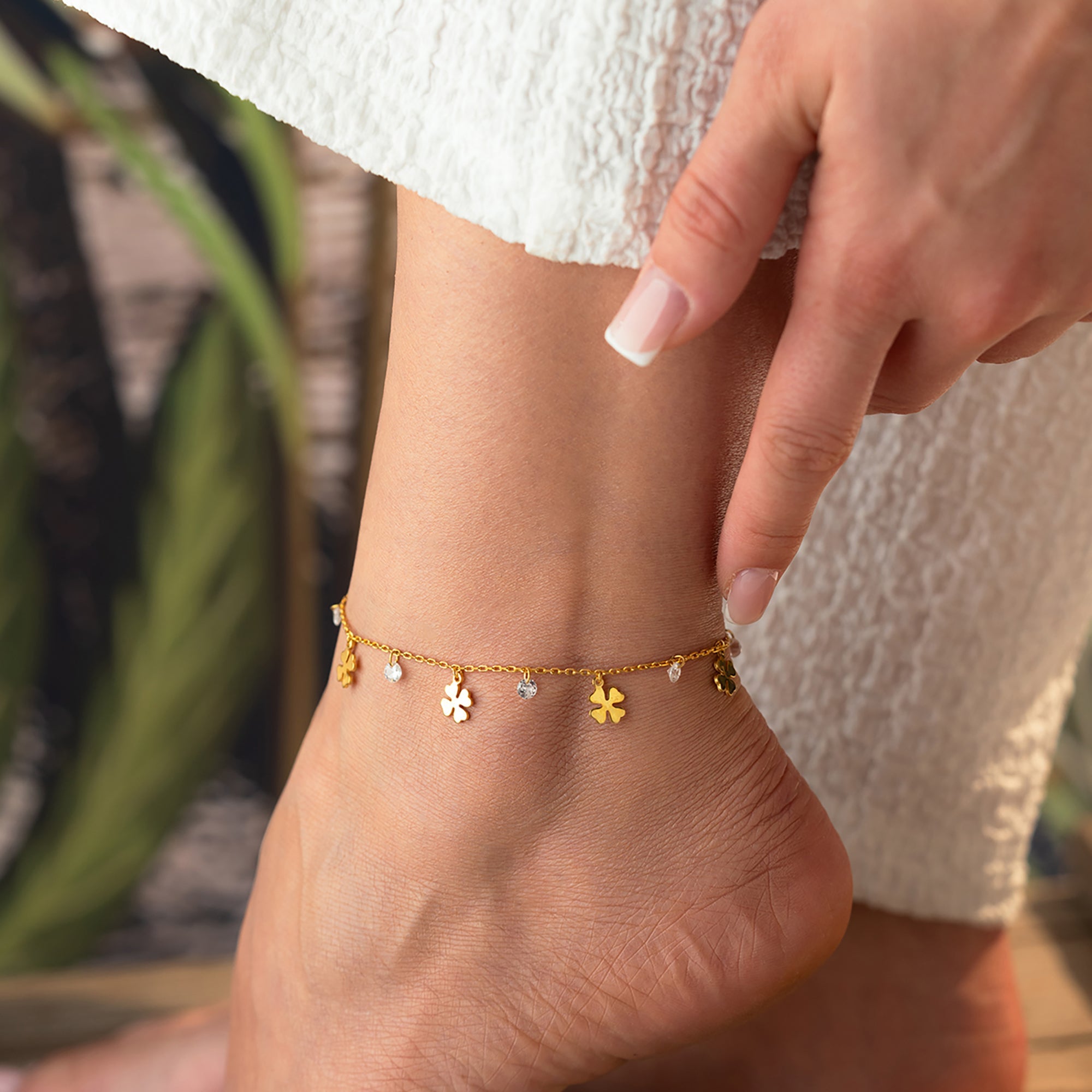 ZİRKON YONCA HALHAL | 925 GÜMÜŞ